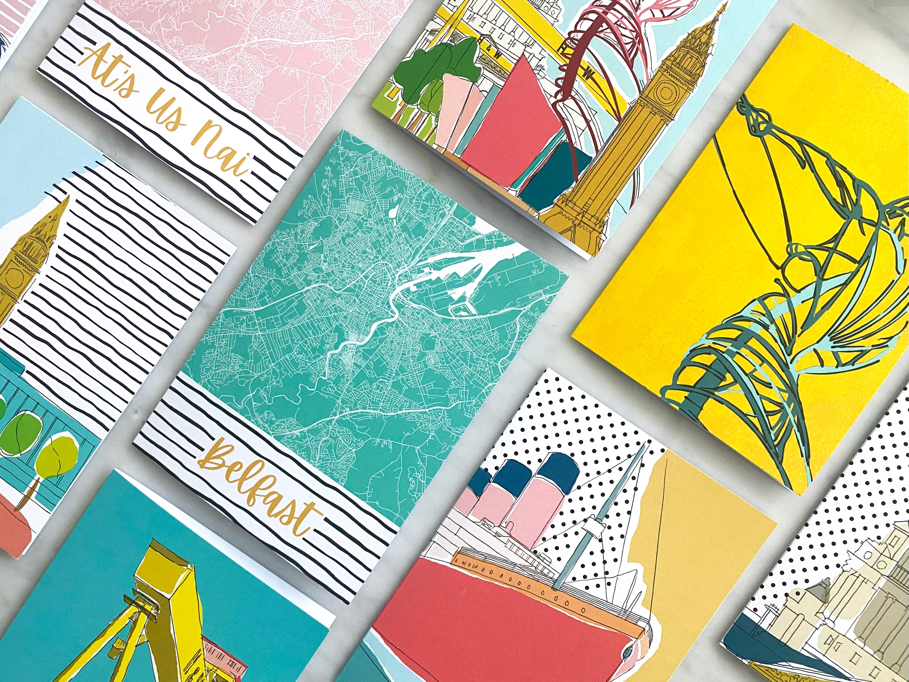Belfast Cards | Notebooks | Stationery – papercrownni